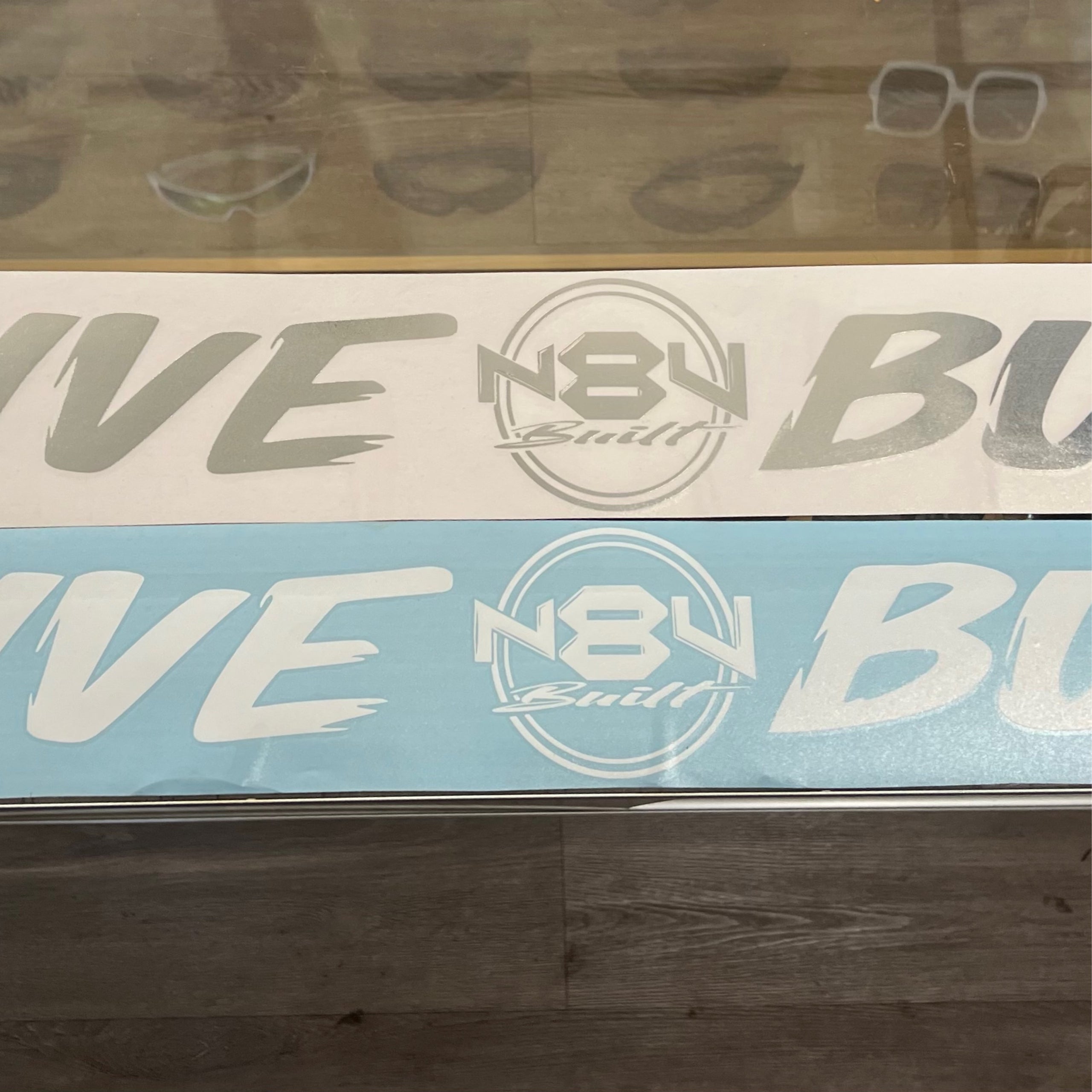 N8V Built windshield decal /sticker | N8V Built